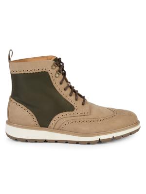 Swims Motion Wing-Tip Brogue Boots on SALE | Saks OFF 5TH