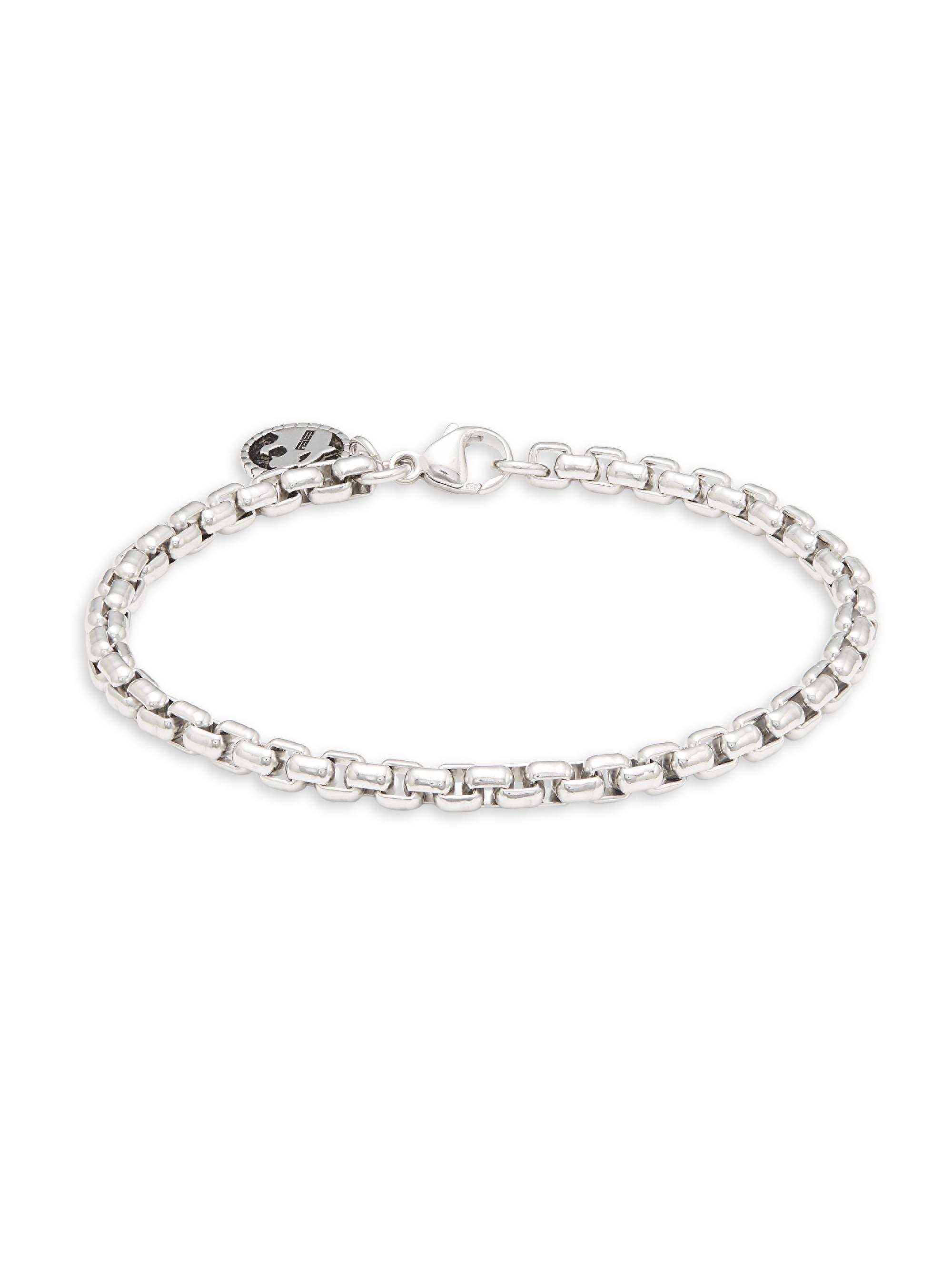 Click here for Effy Mens Link & Chain Bracelet in Sterling Silver... prices