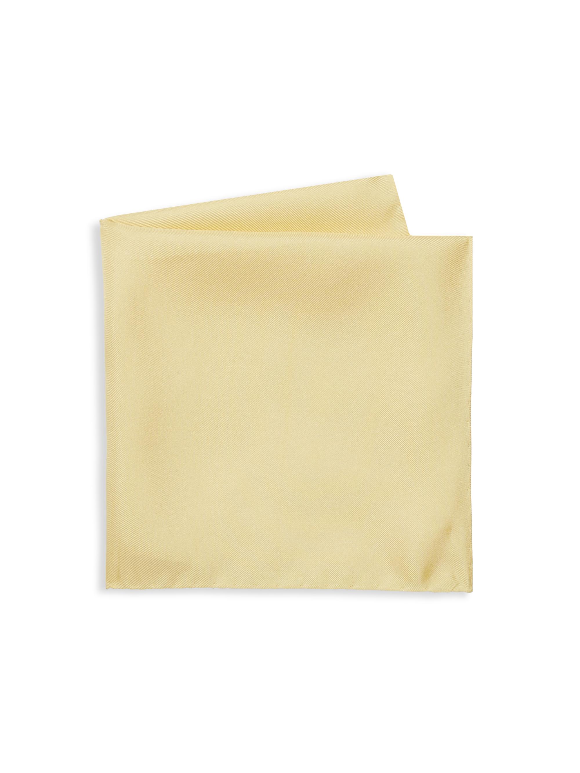 Click here for Saks Fifth Avenue Mens Solid Silk Pocket Square -... prices