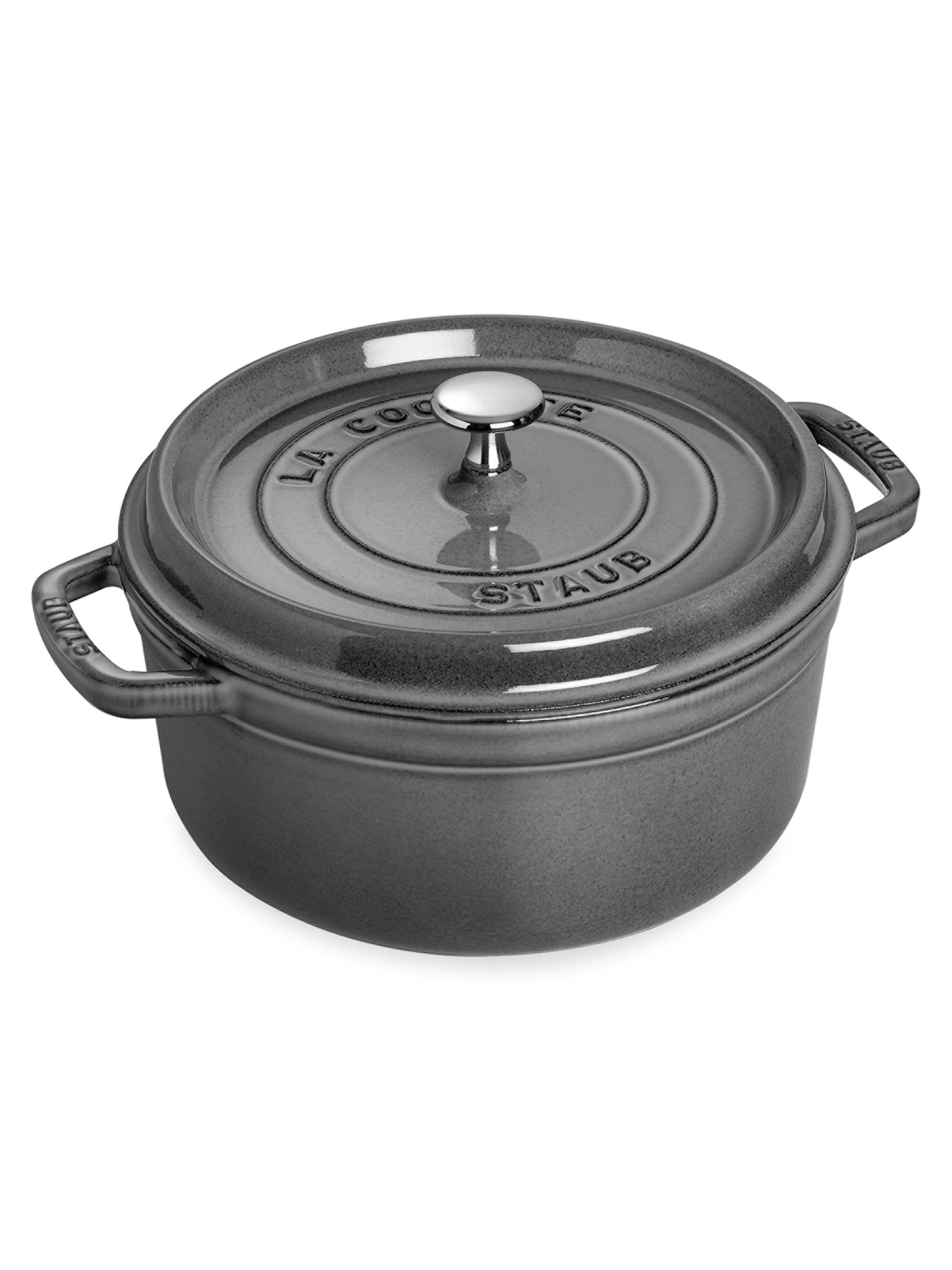 Click here for Staub 4-Quart Round Dutch Oven - Graphite prices