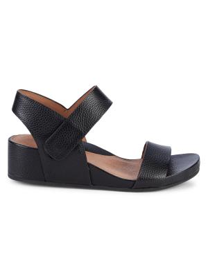 Gentle Souls Judith Leather Wedge Sandals on SALE | Saks OFF 5TH