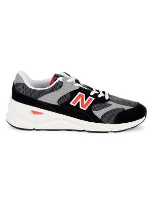 New Balance X-90 Sports Style Mesh & Suede Runners on SALE | Saks OFF 5TH