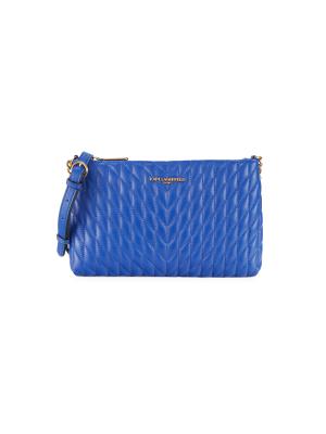 Karl Lagerfeld Paris Quilted Leather Crossbody Bag on SALE | Saks OFF 5TH