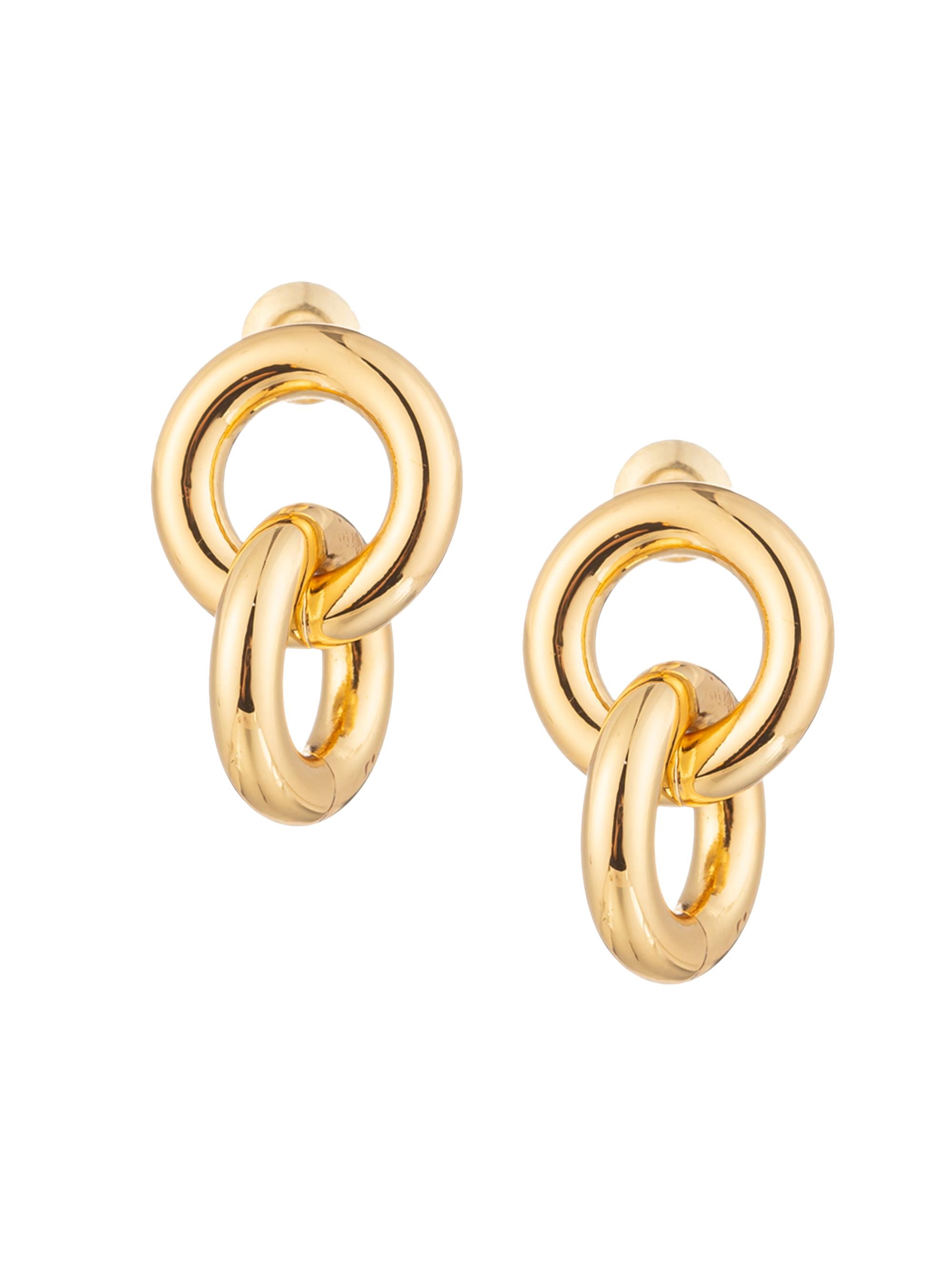 Click here for Eye Candy LA Womens Luxe Lina 24K Goldplated Link... prices