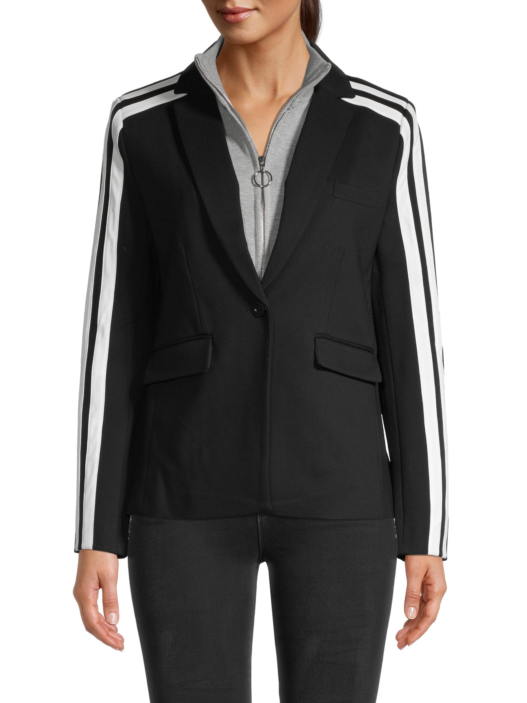 Click here for Central Park West Womens 2-in-1 Blazer & Removable... prices