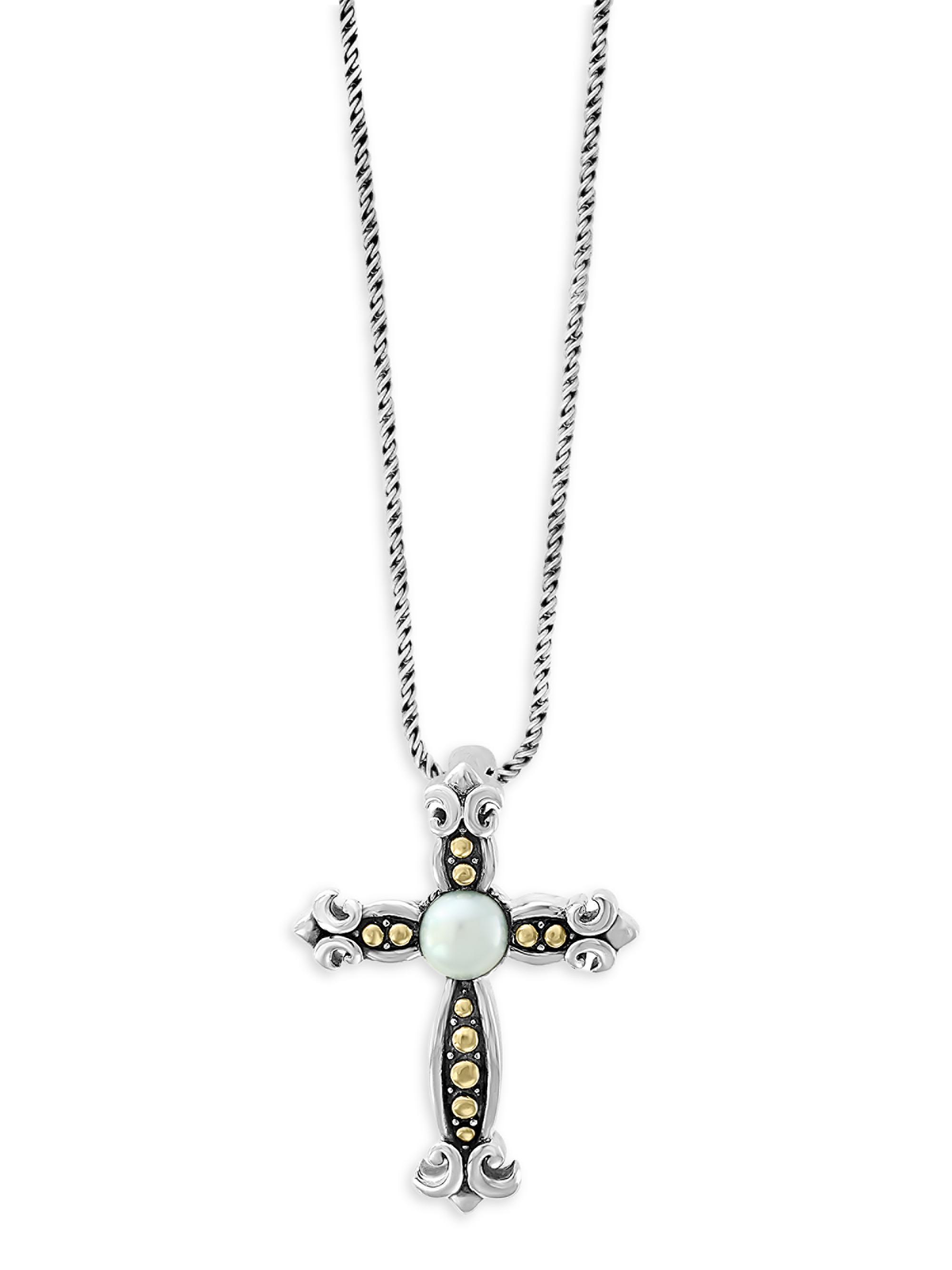 Click here for Effy Womens Two Tone Sterling Silver  18K Yellow G... prices