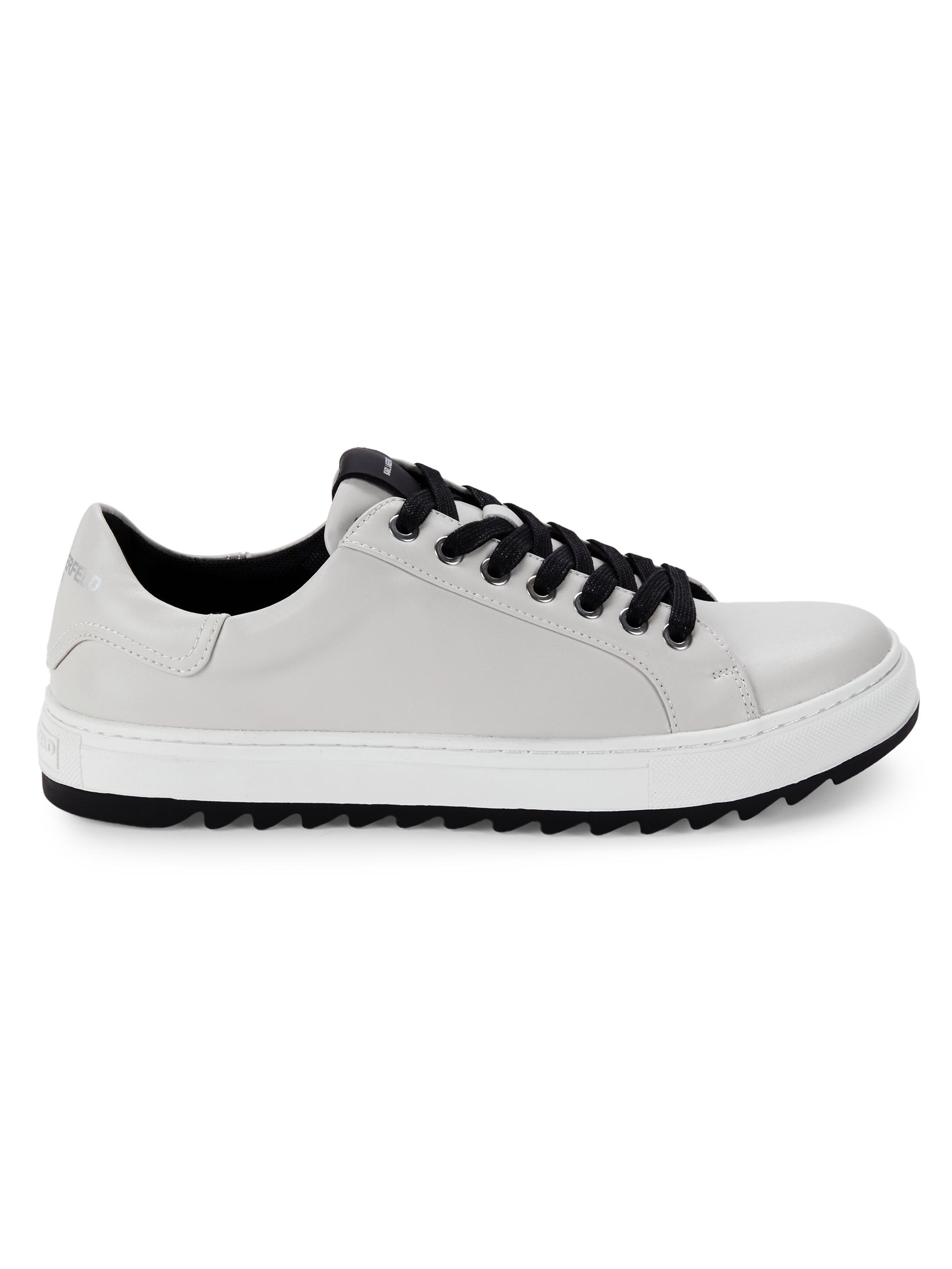 Click here for Karl Lagerfeld Paris Mens Sawtooth Leather Sneaker... prices