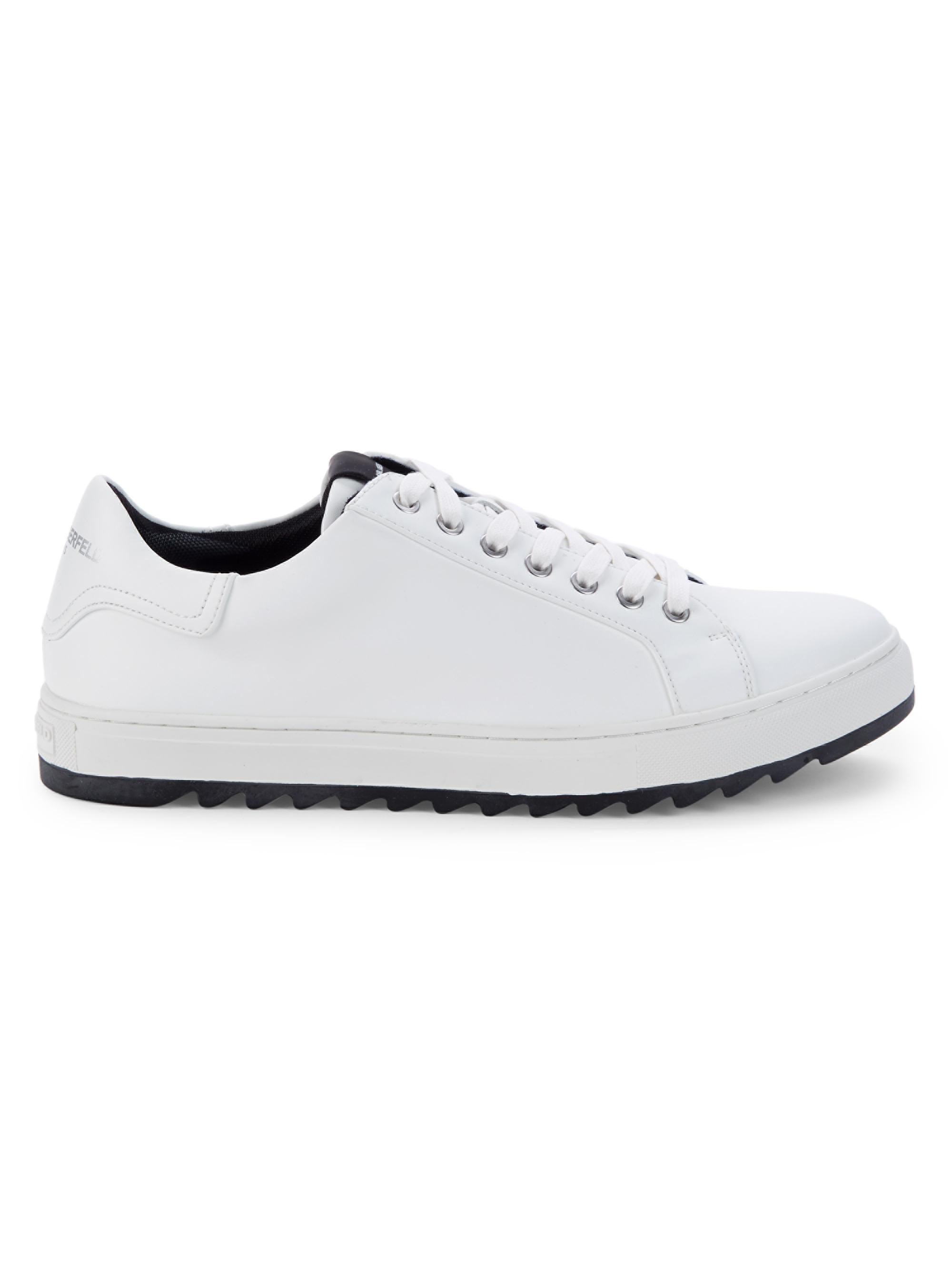 Click here for Karl Lagerfeld Mens Smooth Leather Tennis Sneaker... prices