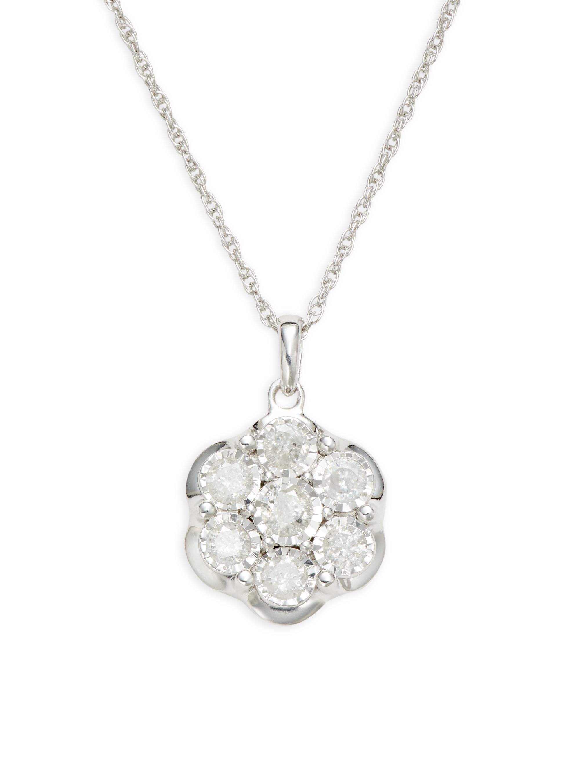 Click here for Effy Eny Womens Sterling Silver & 0.46 TCW Diamond... prices