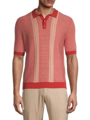 Max 'n Chester Striped Polo Sweater on SALE | Saks OFF 5TH