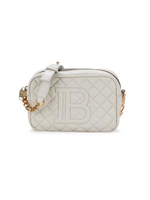 Balmain Quilted Leather Shoulder Bag on SALE | Saks OFF 5TH