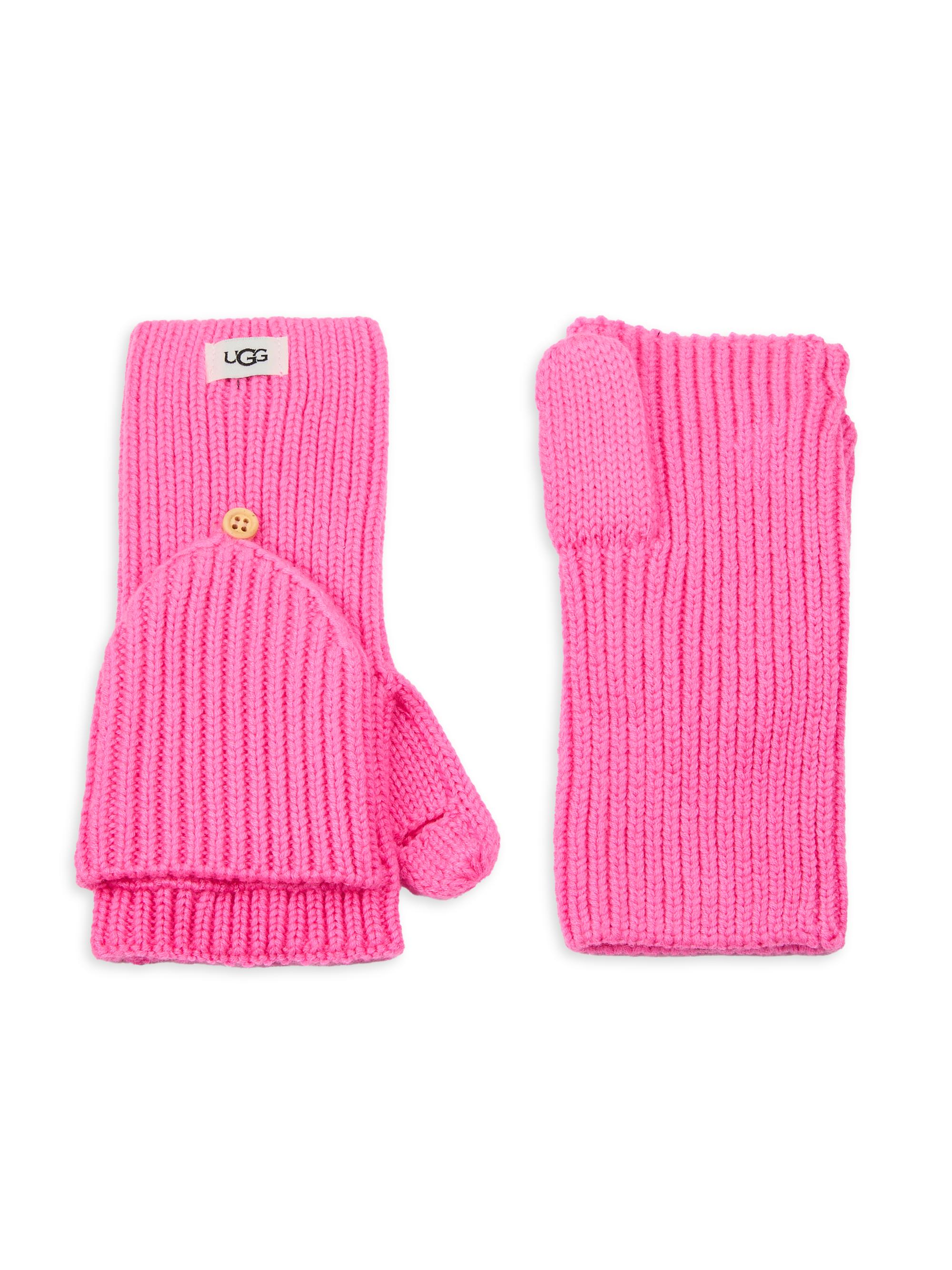Click here for Ugg Womens Flip-Top Fingerless Gloves - French Pin... prices