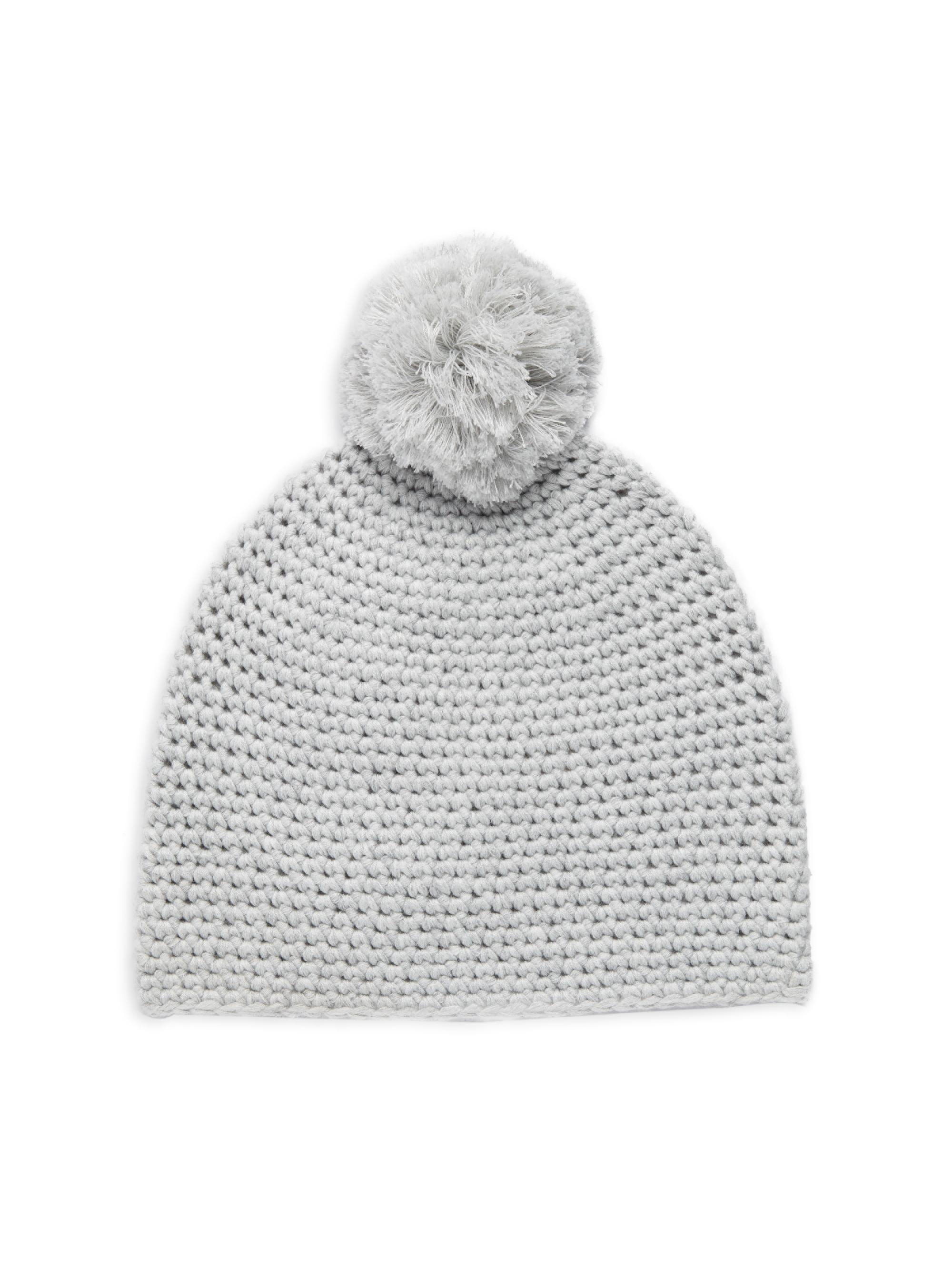 Click here for Ugg Womens Pom-Pom Beanie - Grey prices