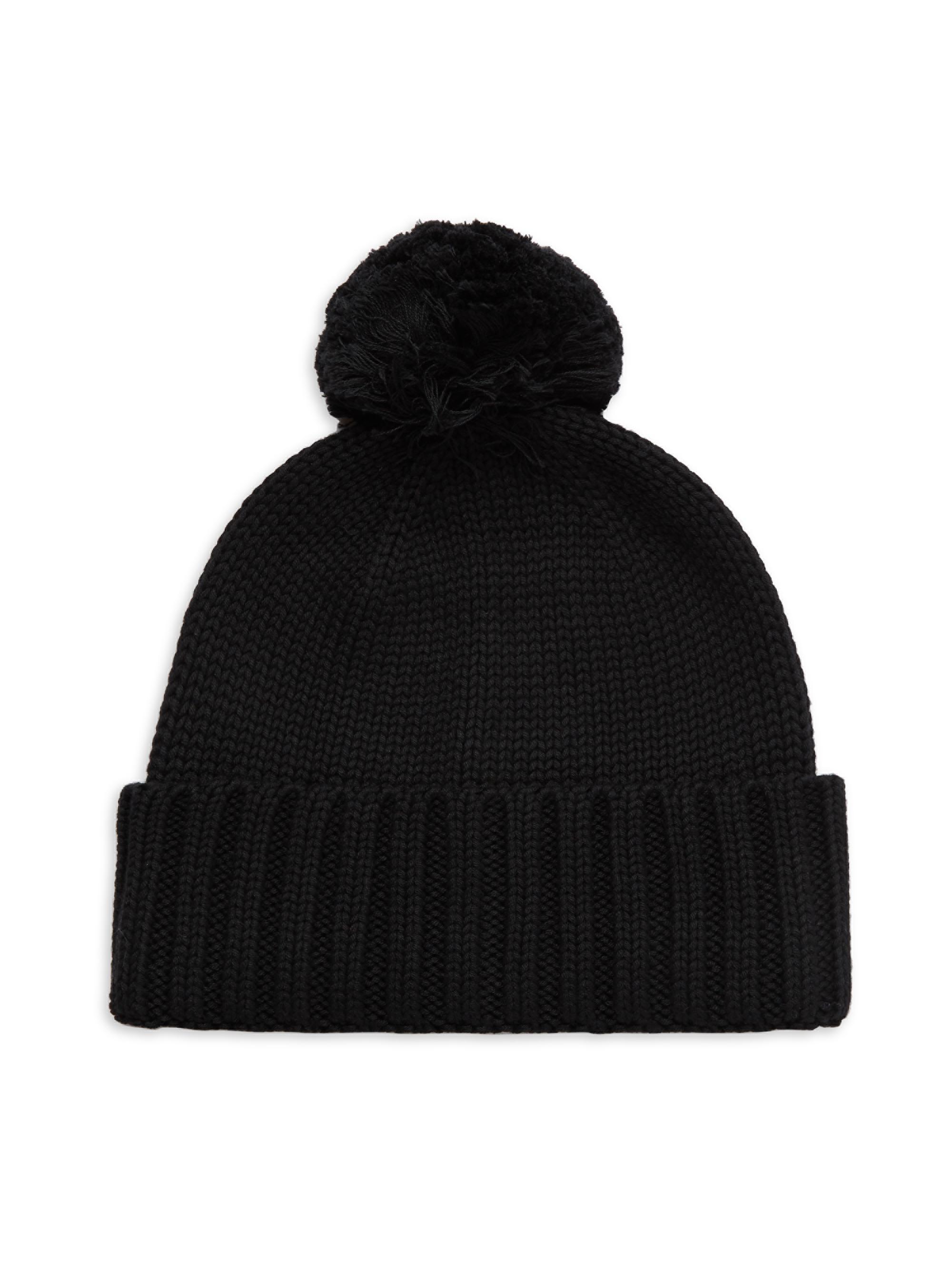 Click here for Ugg Womens Pom-Pom Knit Beanie - Black prices