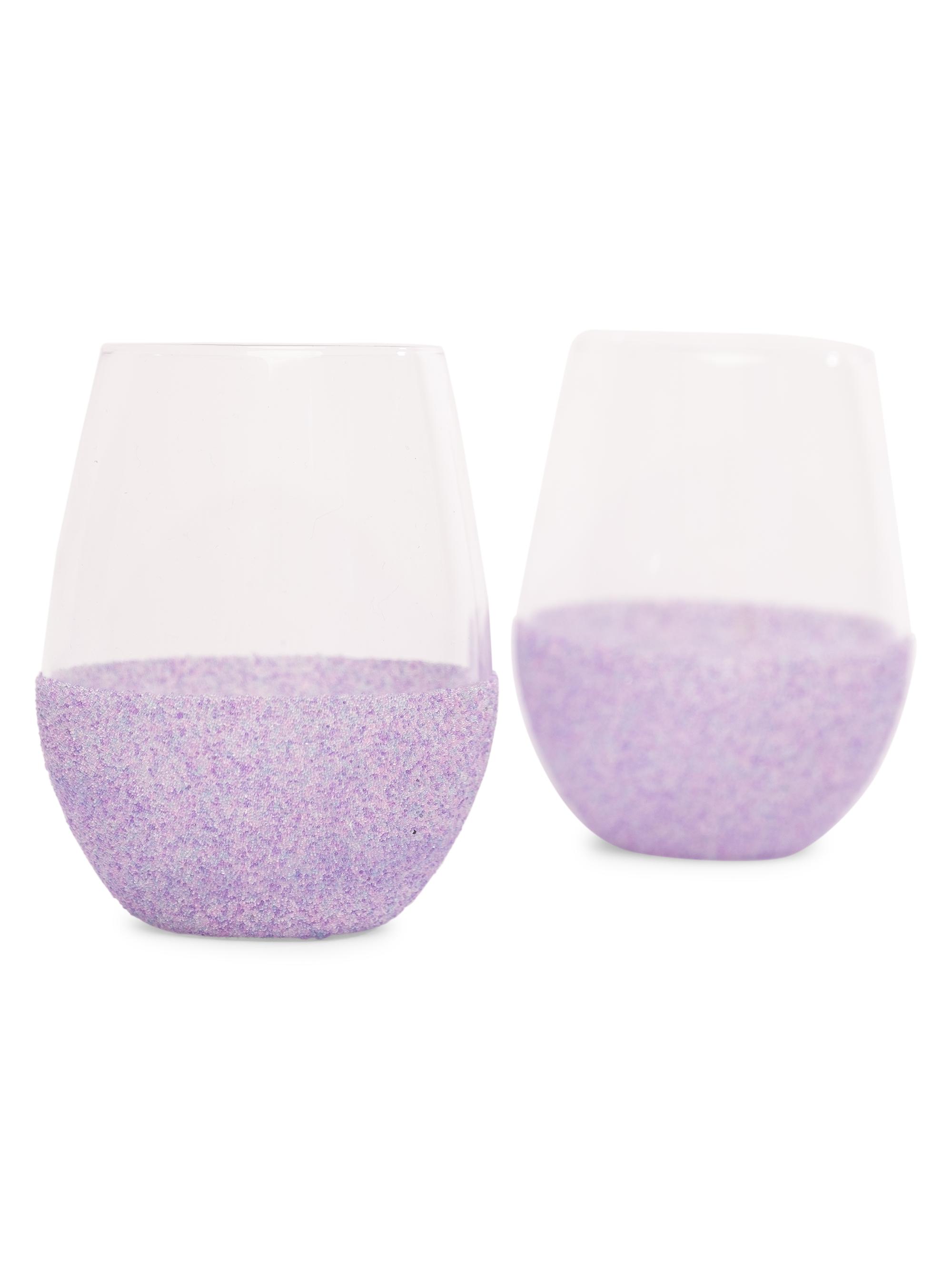 Click here for Jill & Ally 2-Piece Beaded Stemless Glass Set prices