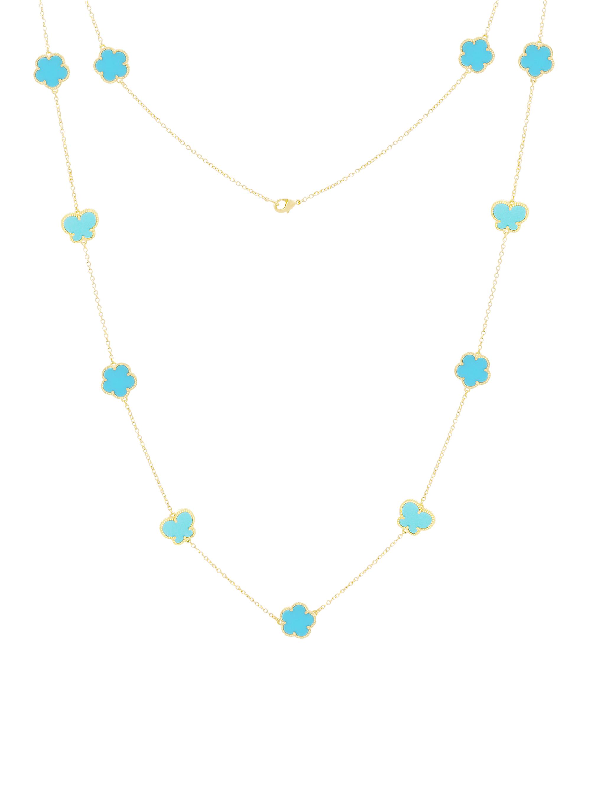 Click here for Jankuo Womens Flower & Butterfly 14K Goldplated &... prices