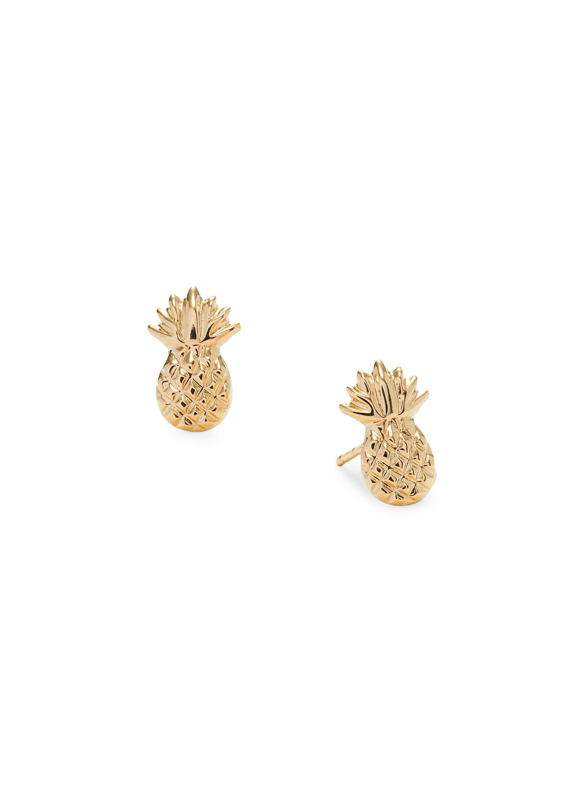 Click here for Saks Fifth Avenue Womens 14K Yellow Gold Pineapple... prices