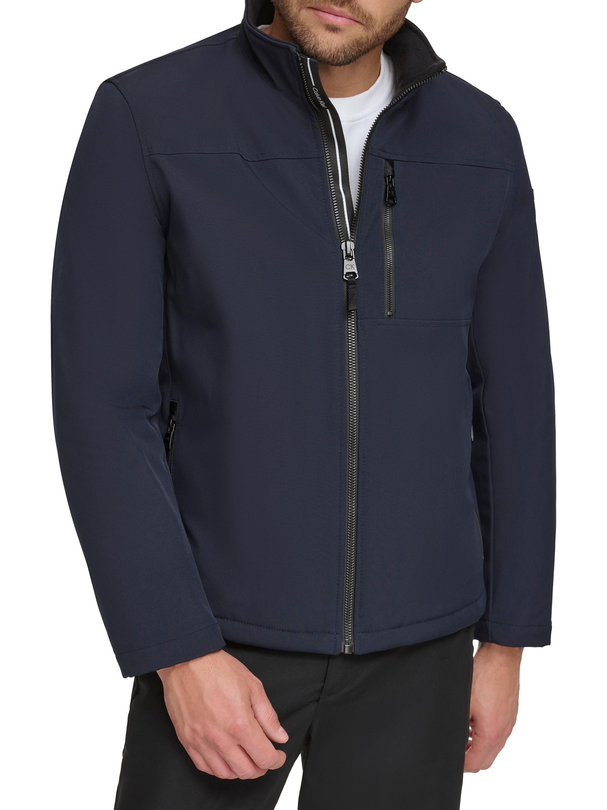 Click here for Calvin Klein Mens Sherpa Lined Classic Soft Shell... prices