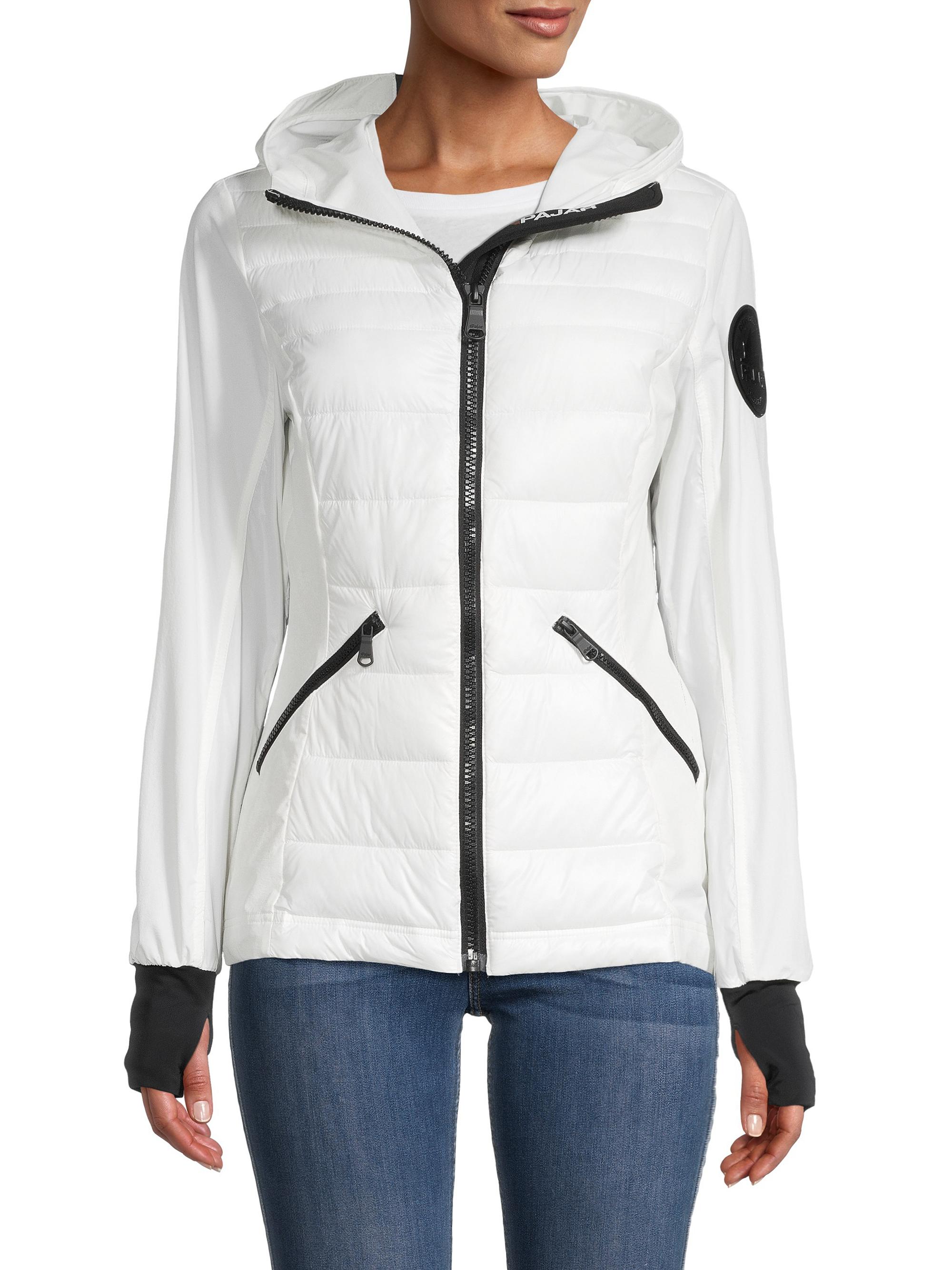 Click here for Pajar Womens Cressy Quilted Puffer Jacket - White... prices