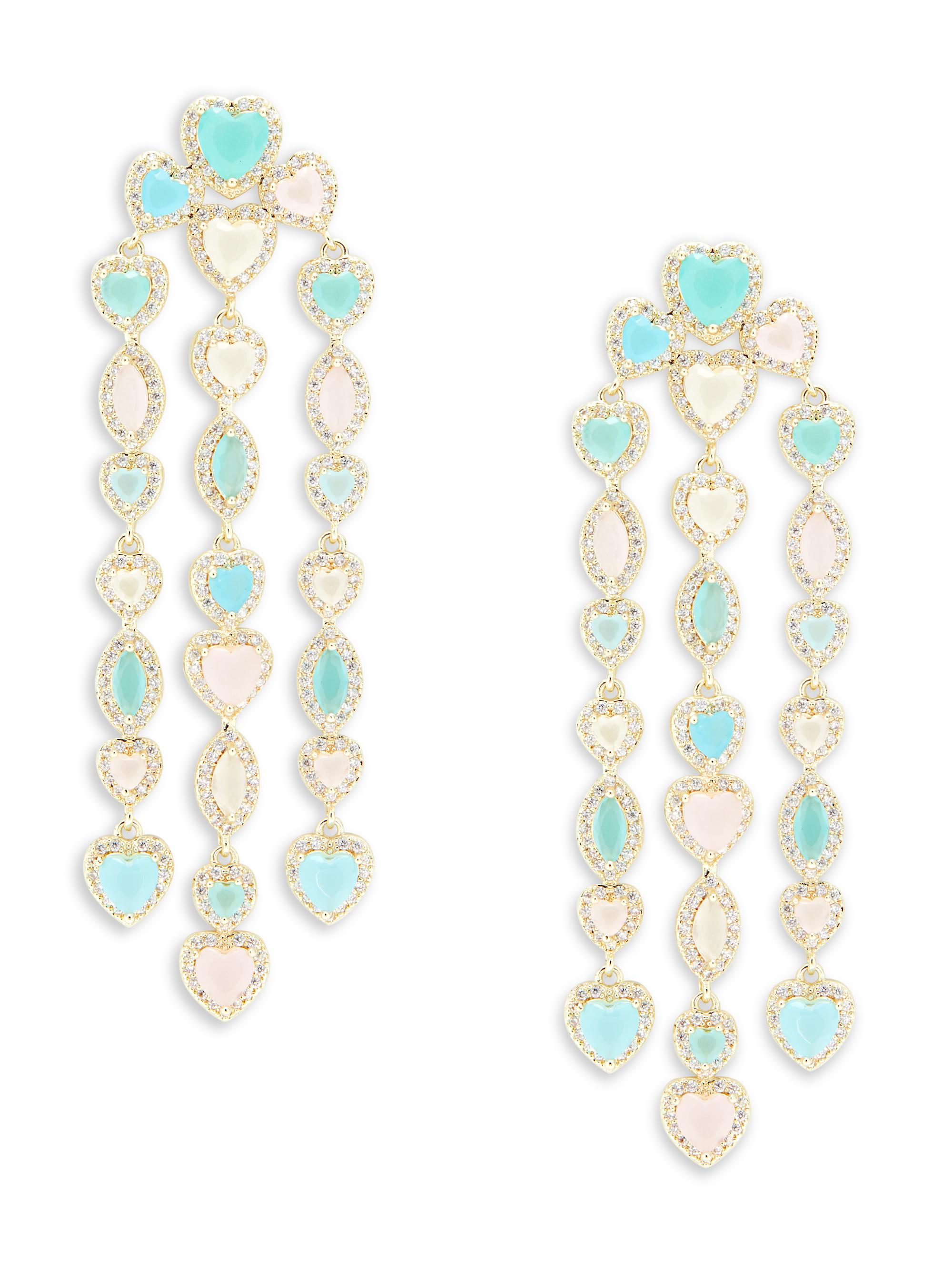 Click here for Eye Candy LA Womens 18K Goldplated & Cubic Zirconi... prices