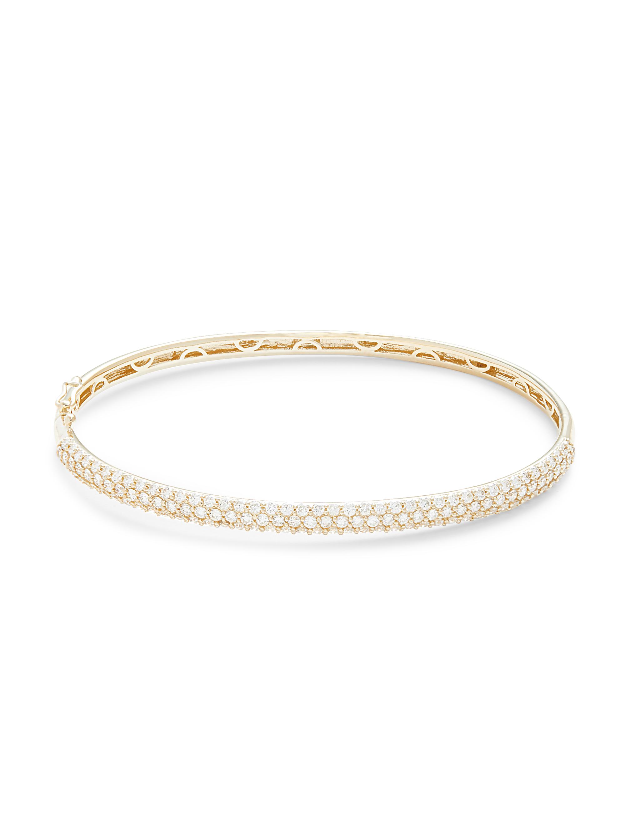 Click here for Effy Womens 14K Yellow Gold & 1.87 TCW Diamond Ban... prices