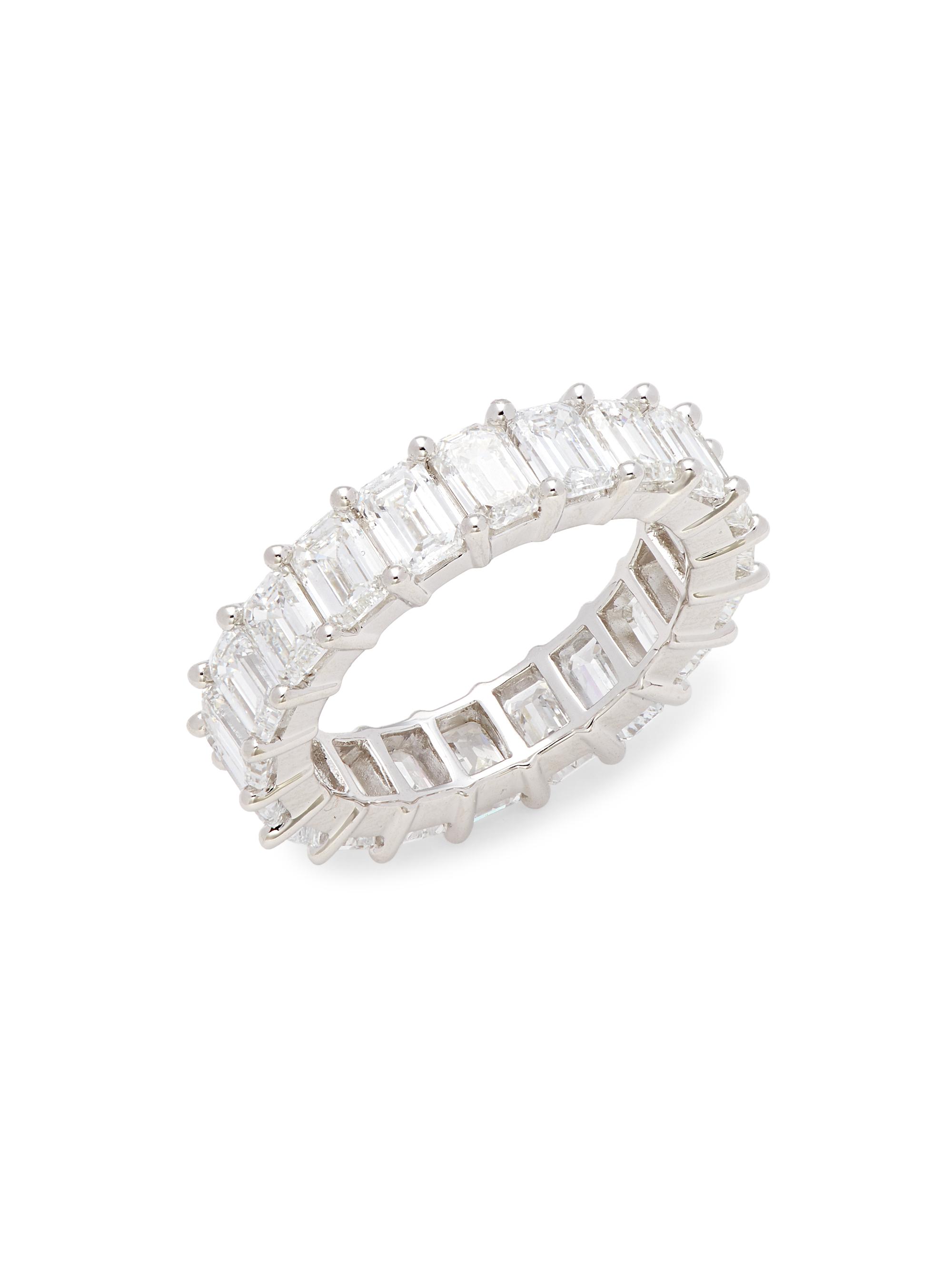 Click here for Badgley Mischka Womens 14K White Gold & 6 TCW Lab-... prices