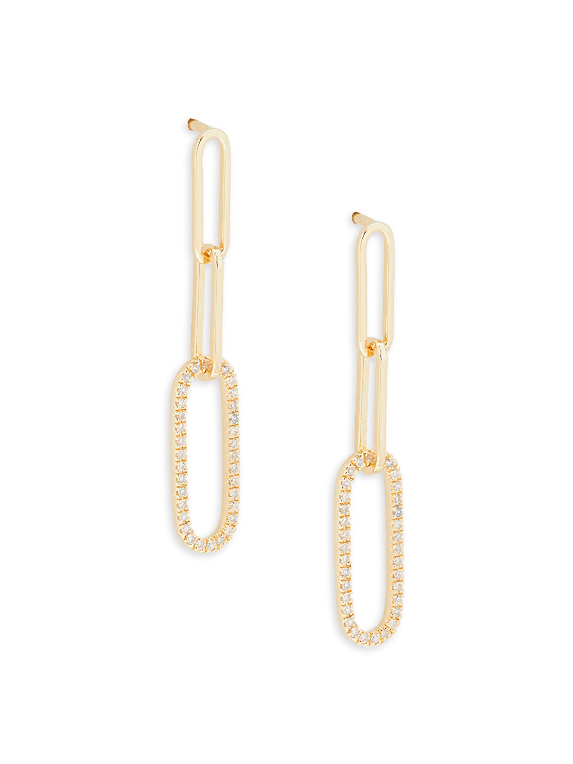 Click here for Effy Eny Womens 14K Yellow Gold-Plated & 0.19 TCW... prices