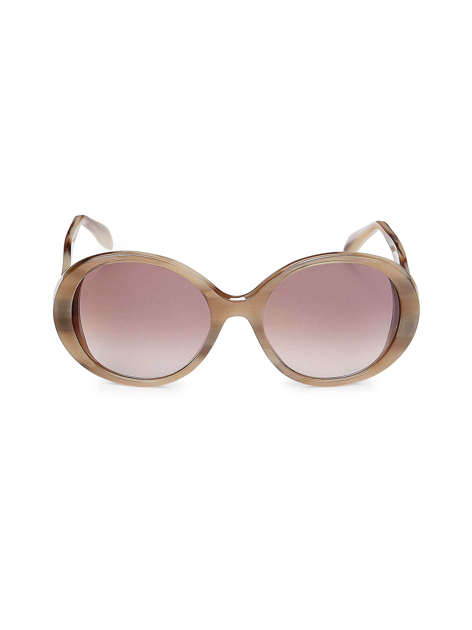 Click here for Mcqueen Womens 57MM Square Sunglasses - Pink prices