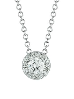 Nephora 14K White Gold & 0.3 TCW Pendant Necklace on SALE | Saks OFF 5TH