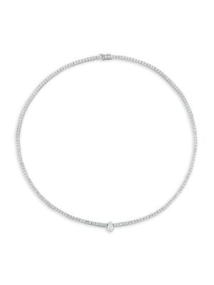 Nephora 14K White Gold & 6.86 TCW Diamond Tennis Necklace on SALE ...