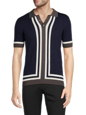 Max 'n Chester Contrast-Trim Polo on SALE | Saks OFF 5TH