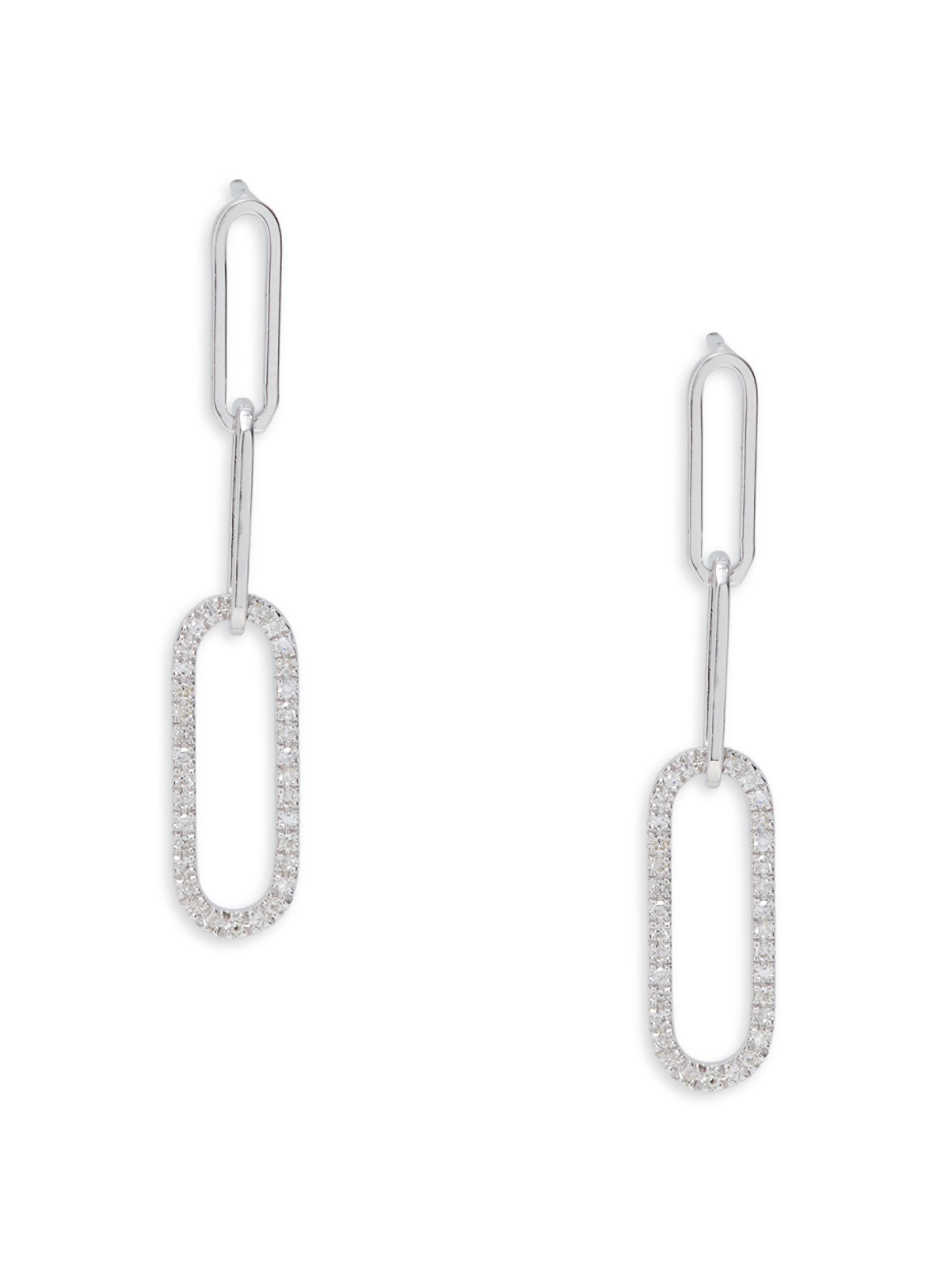 Click here for Effy Eny Womens Sterling Silver & 0.19 TCW Diamond... prices