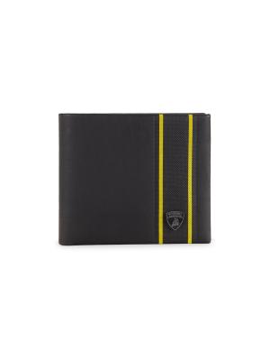 Lamborghini Lamborghini Striped Bi Fold Leather Wallet on SALE | Saks ...
