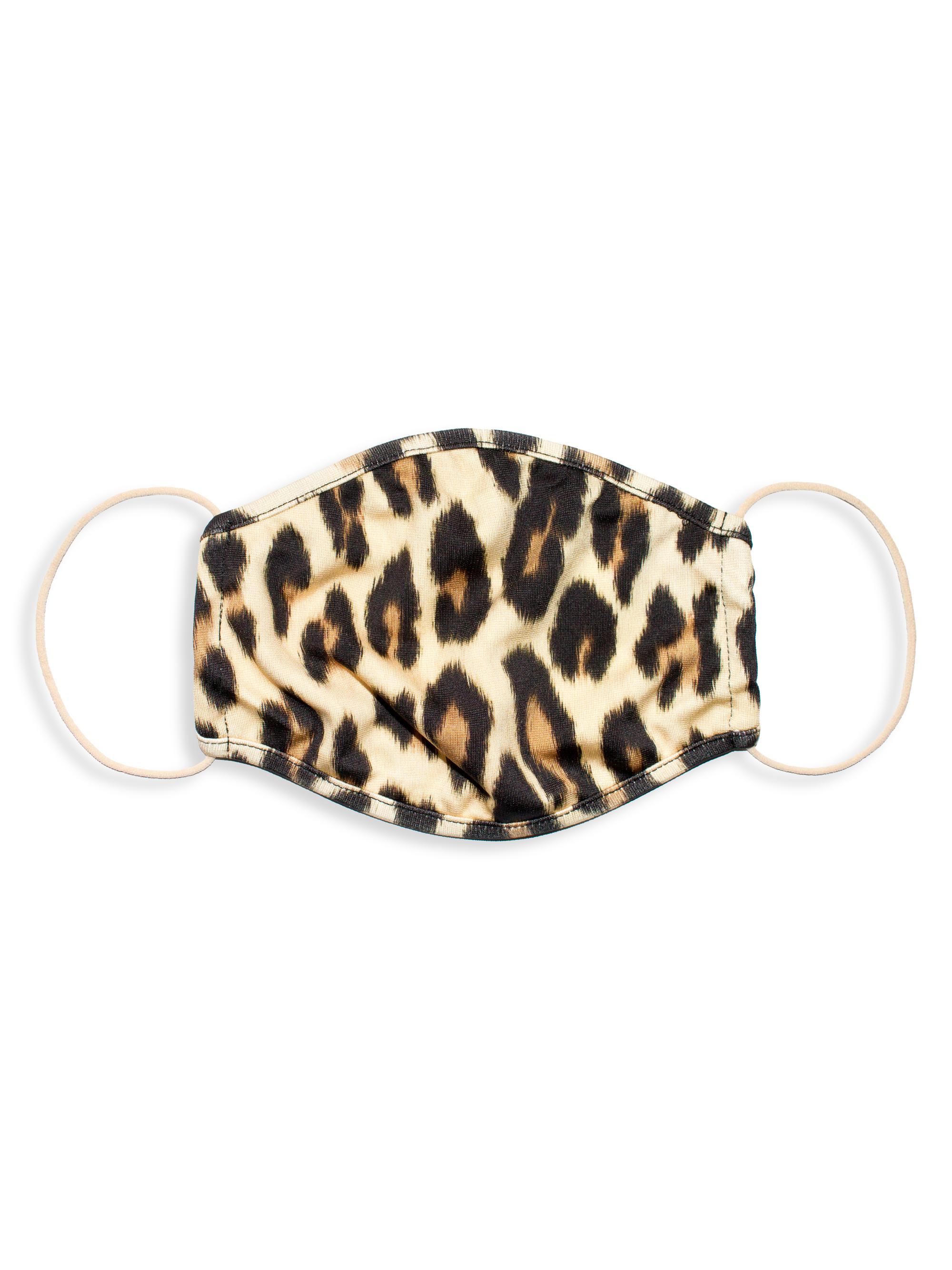Click here for Alice + Olivia Womens Leopard Print Face Mask - Le... prices