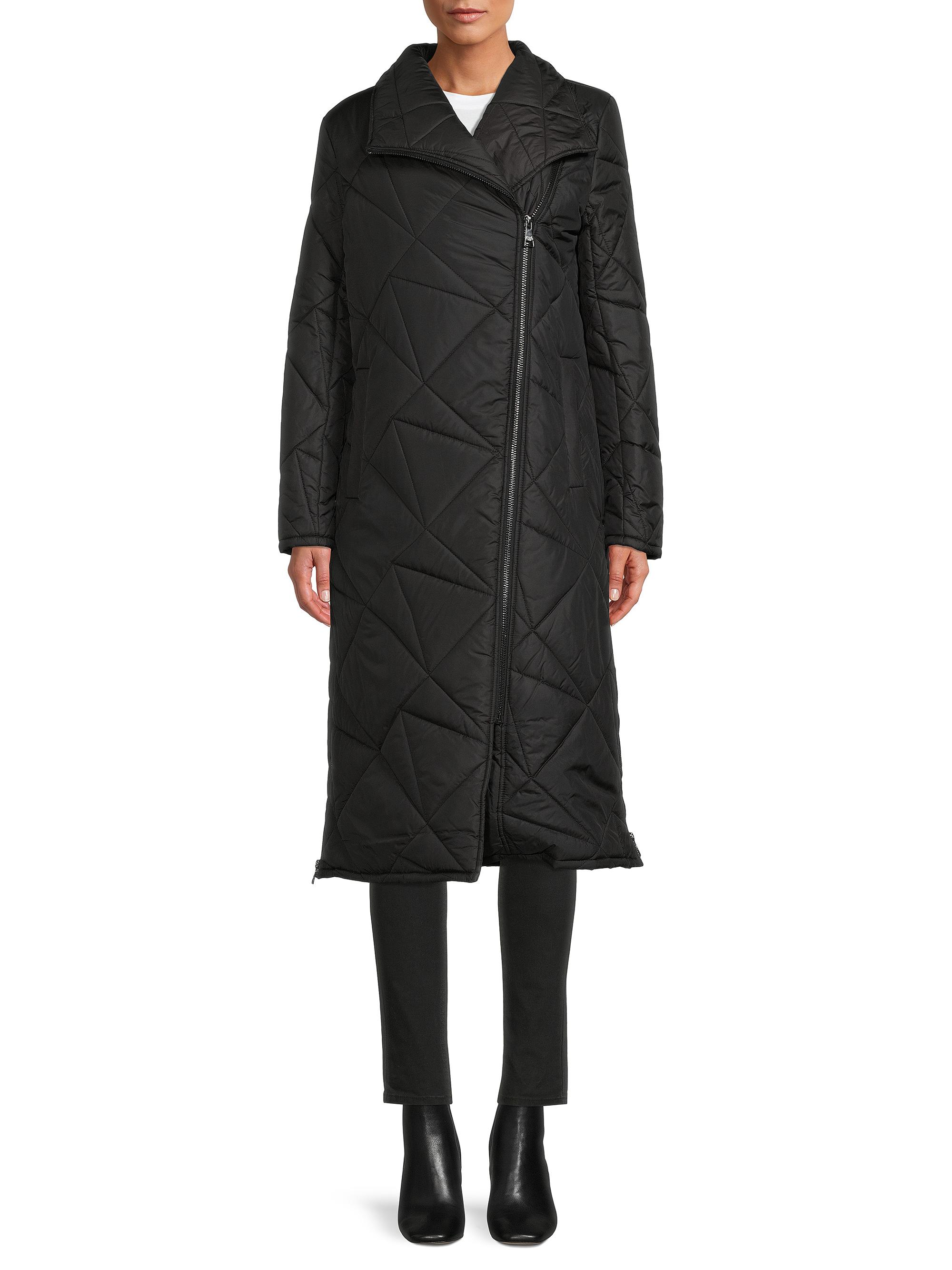 Click here for Karl Lagerfeld Paris Womens Quilted Longline Jacke... prices