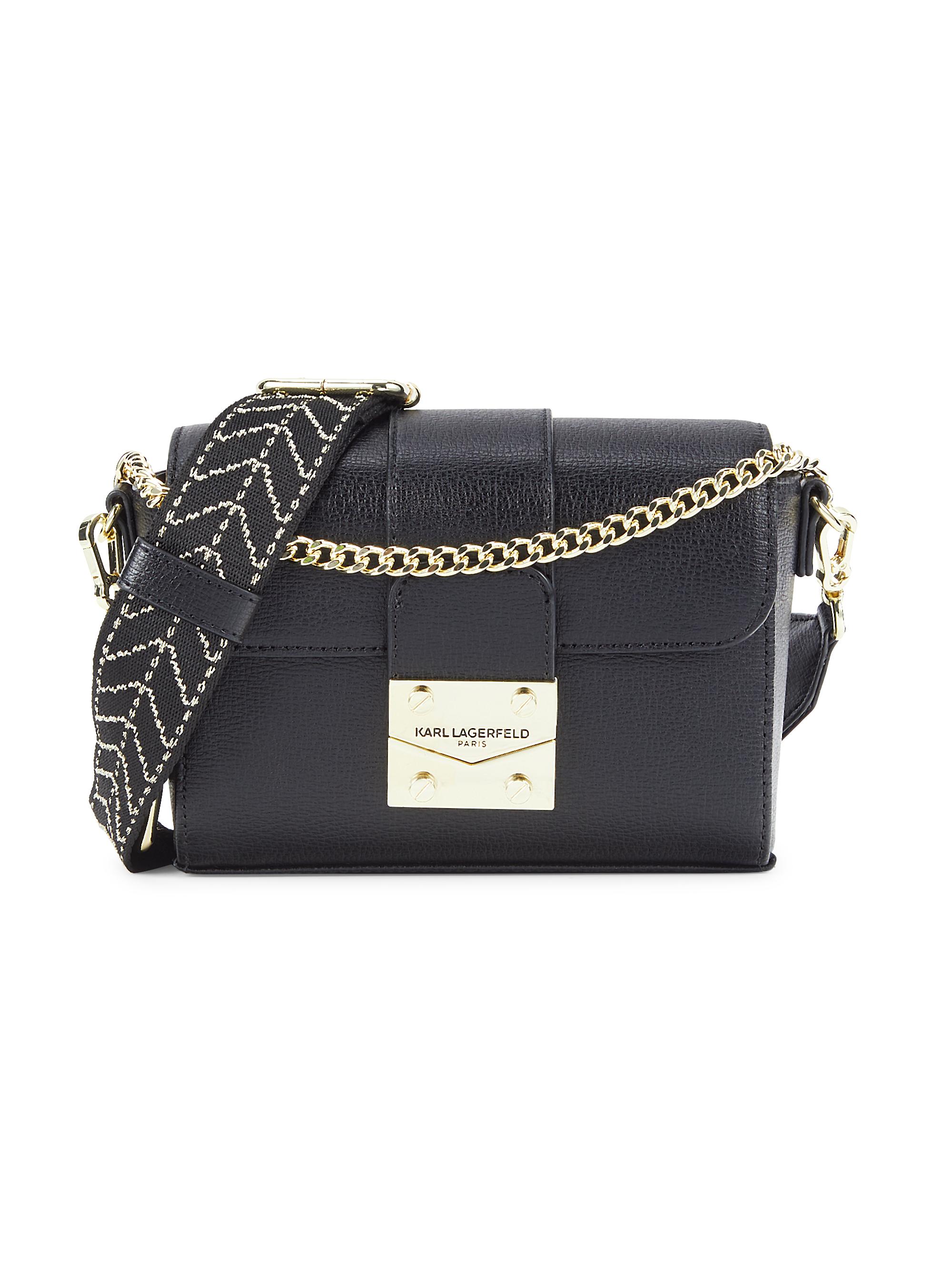 Click here for Karl Lagerfeld Paris Womens Jolie Harlow Leather C... prices