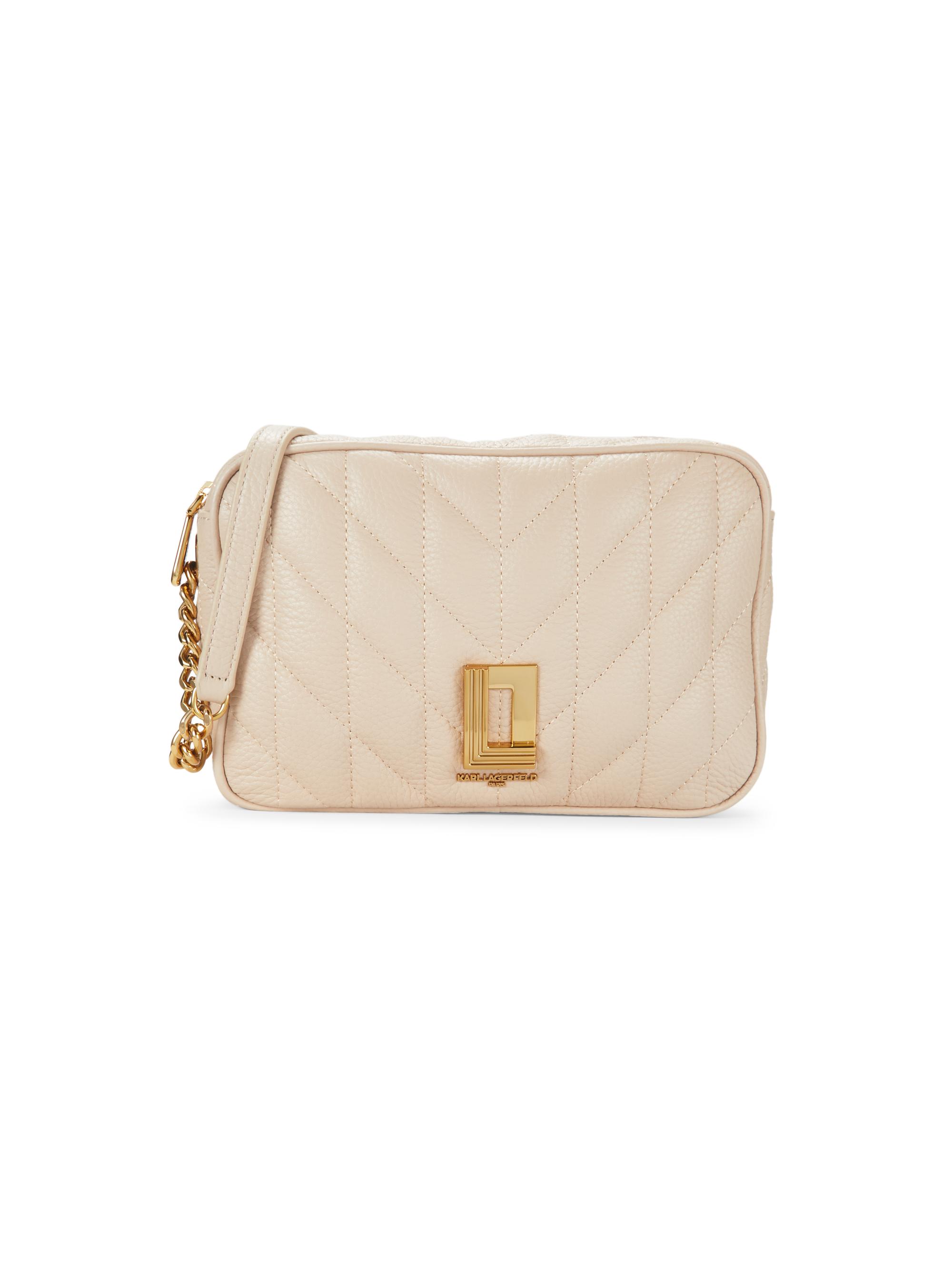 Click here for Karl Lagerfeld Paris Womens Lafayette Quilted Leat... prices