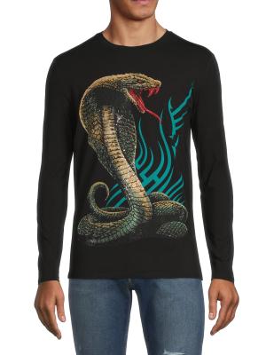 X Ray Embellished Snake Graphic Tee on SALE | Saks OFF 5TH