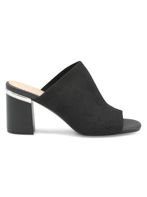 Adrienne Vittadini Arielle Block Heel Mules on SALE | Saks OFF 5TH