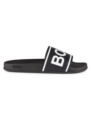 BOSS Bay Logo Slides on SALE | Saks OFF 5TH