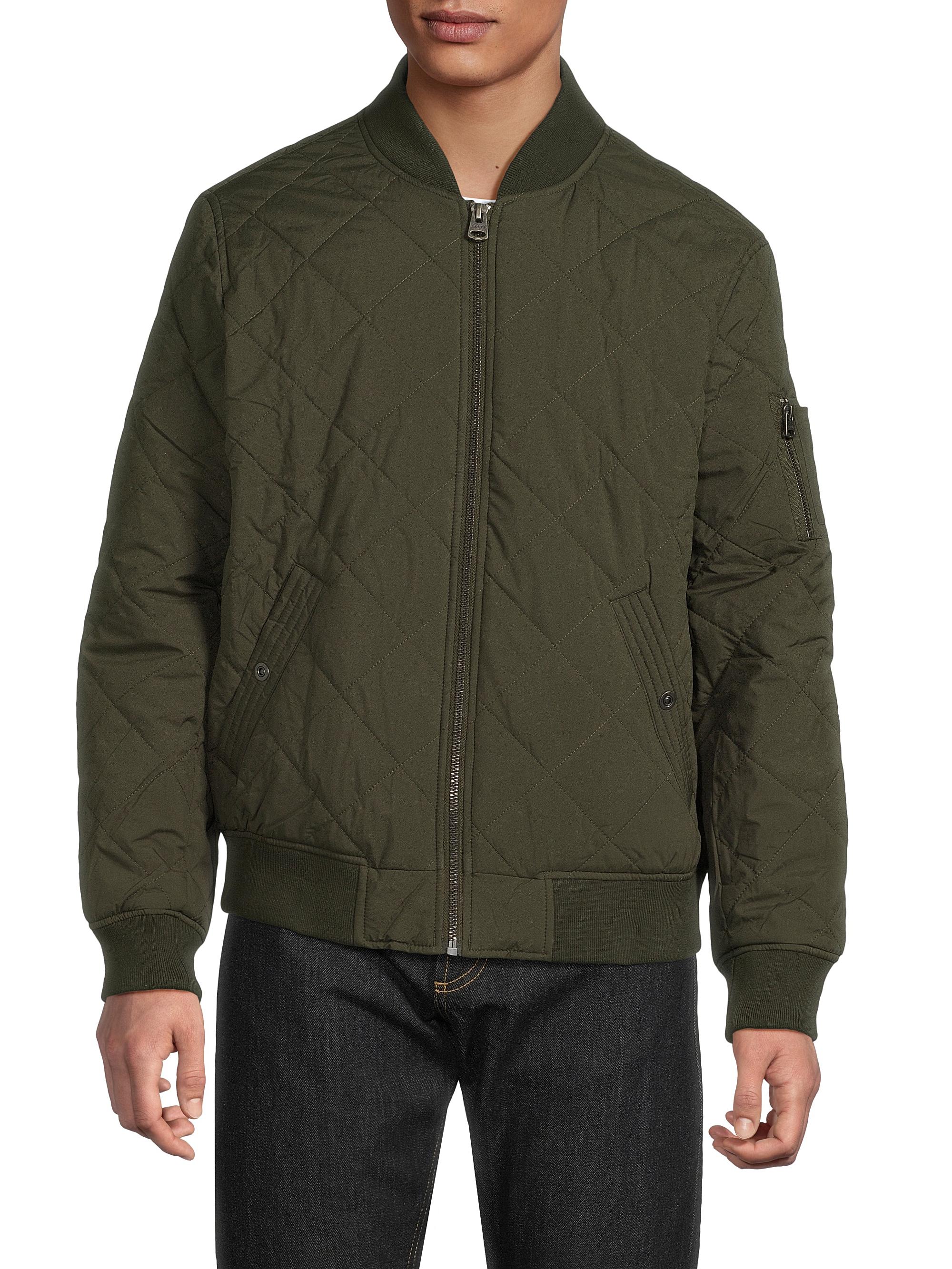 Click here for Levis Mens Quilted Fashion Bomber Jacket - Olive prices