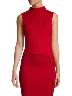 Victor Glemaud Sleeveless Turtleneck Sweater on SALE | Saks OFF 5TH