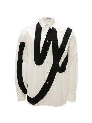JW Anderson JWA Logo Appliqué Shirt on SALE | Saks OFF 5TH