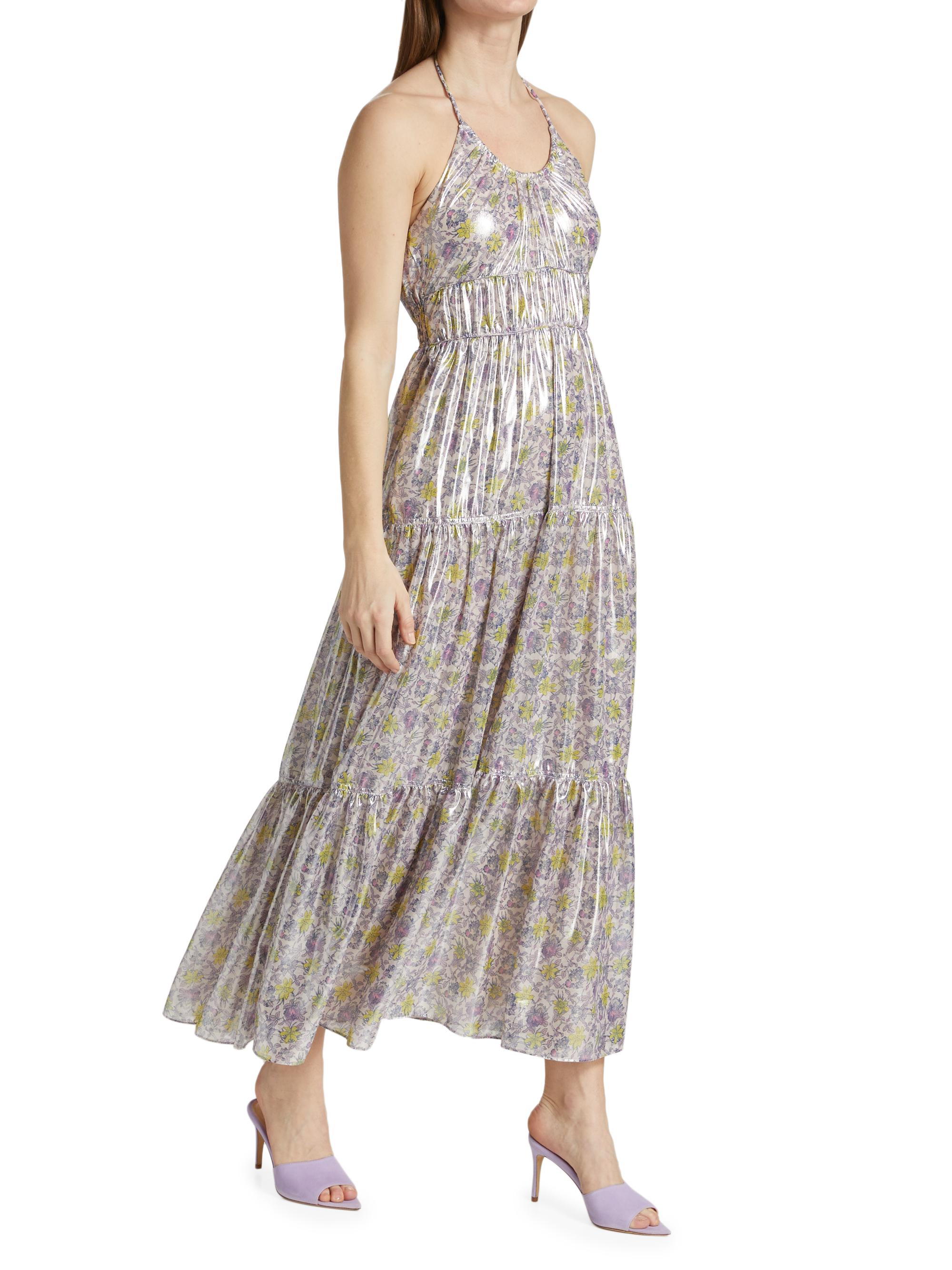 Click here for Derek Lam 10 Crosby Womens Athena Coated Floral Ha... prices