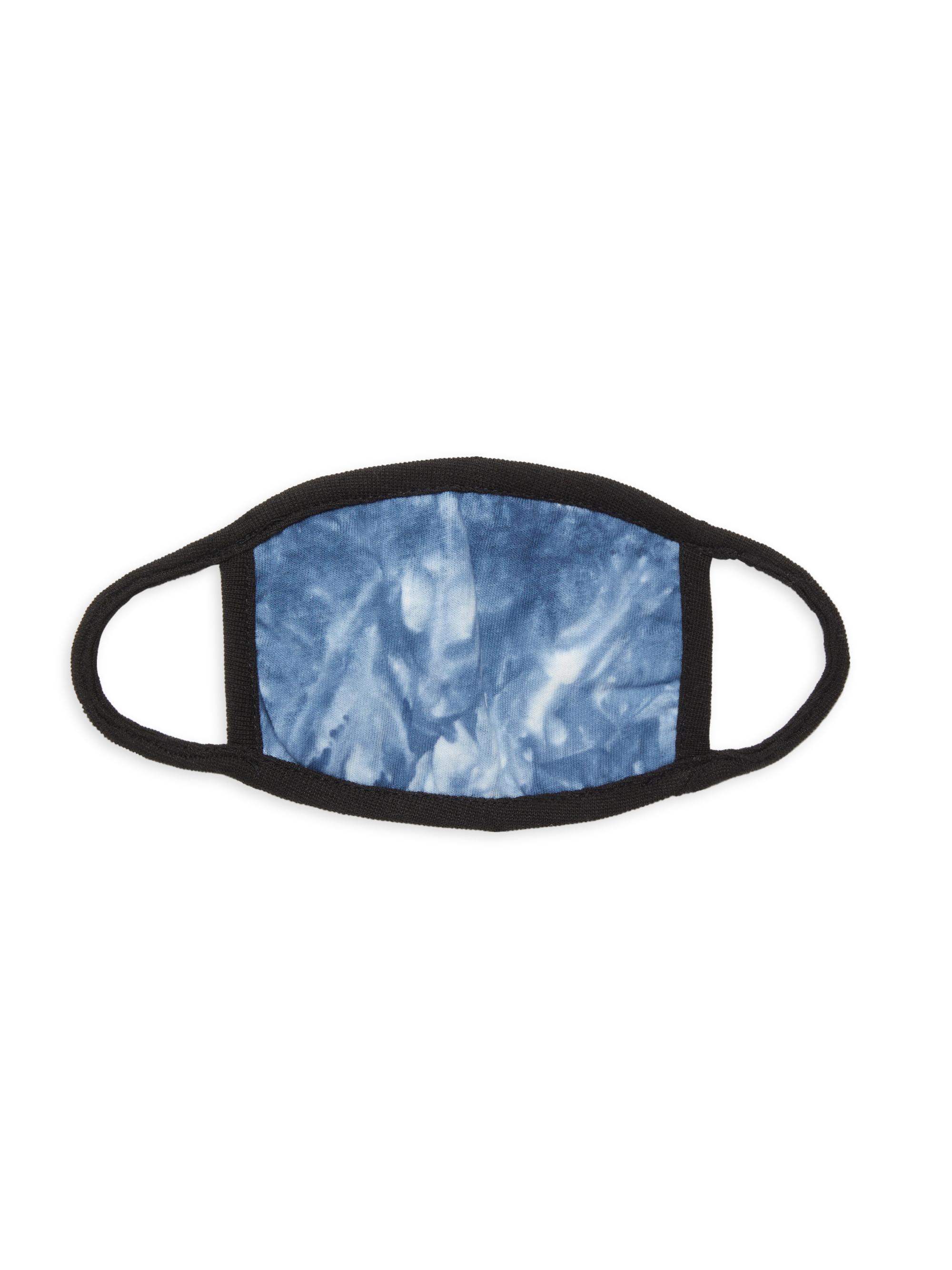 Click here for Bari Lynn Kids Tie Dye Face Mask - Navy Blue - Siz... prices