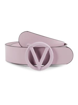 Valentino by Mario Valentino Giusy Logo Buckle Leather Belt on SALE ...