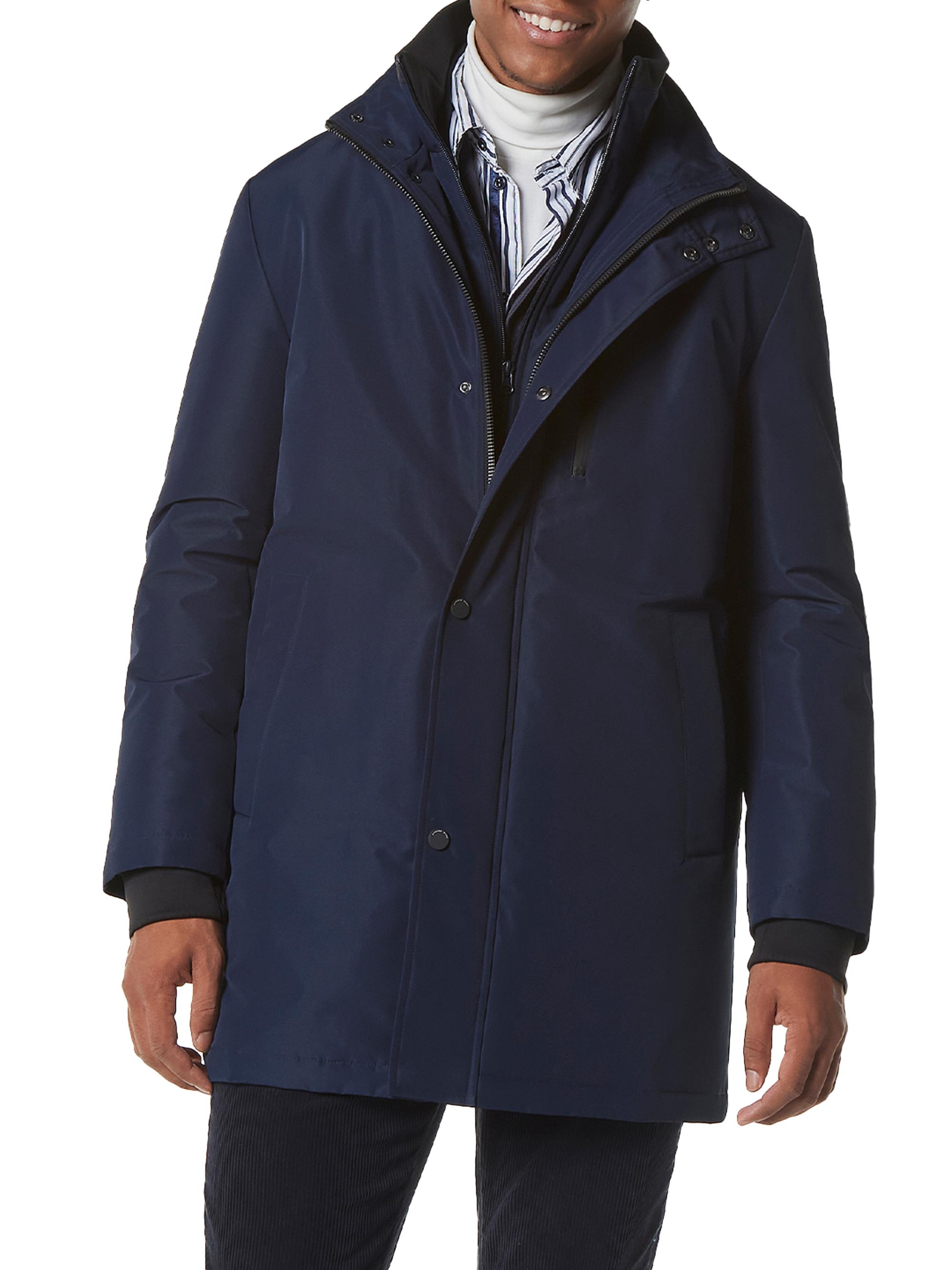 Click here for Marc New York Mens Picton City Rain Car Coat - Ink prices