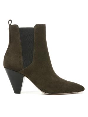 Veronica Beard Baxter Suede Western Chelsea Boots on SALE | Saks OFF 5TH