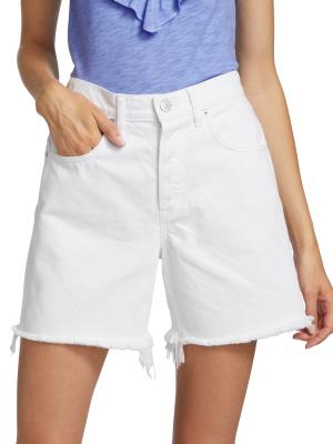 Veronica Beard Shiloh Mid Length Denim Shorts on SALE | Saks OFF 5TH