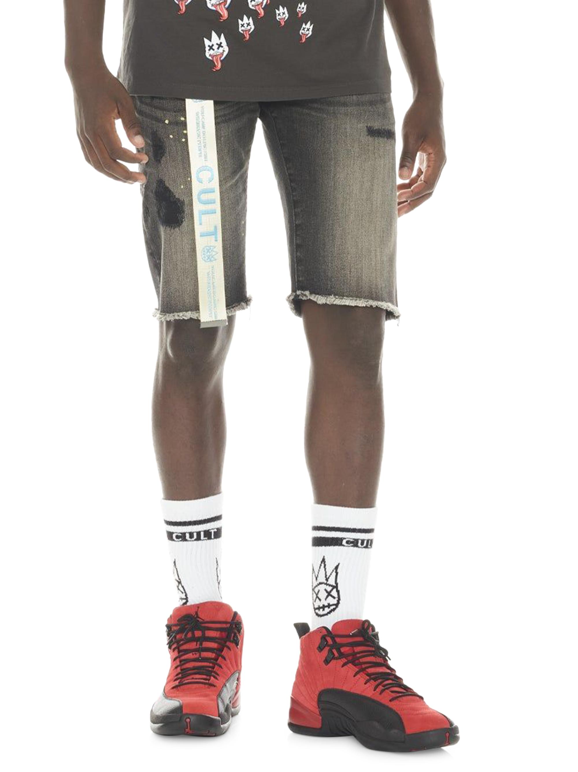 Click here for Cult Of Individuality Mens Slim Fit Distressed Bel... prices